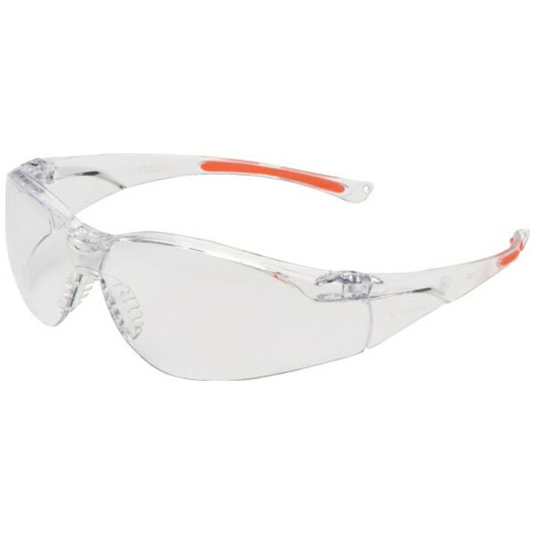 ■ノーズパットはすべりにくいラバー素材です。■眉毛まで覆えるレンズ形状です。【仕様】・レンズ色： クリア・テンプル色： クリア・レンズ厚（mm）： 2.25・適合規格： EN166、EN170・防曇加工： ○・防傷加工： ○・UVカット： ...