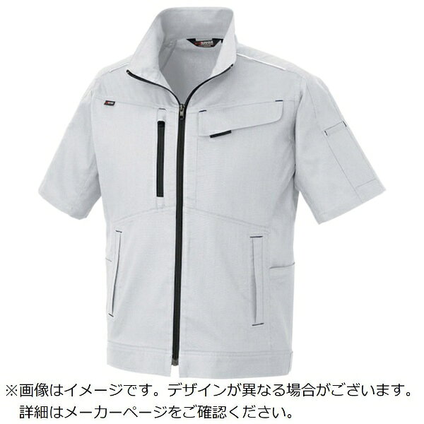 ■軽量ストレッチ生地を使用しています。■高通気素材です。■ストレッチ生地と立体カッティングで、腕・肩部分が動かしやすい作業着です。■制電防止タイプです。【仕様】・JIS−T8118適合・軽量・高通気・ストレッチ生地使用【材質／仕上】・作業全般に。