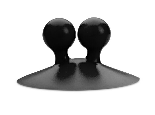 スパチュラなどの調理道具はもちろん、ペンや歯ブラシ、コード、キーなどの様々なものを保持できるサクションフック。4個入りサイズ：W4.5×D2.5×H4.5cm素材：塩化ビニル樹脂