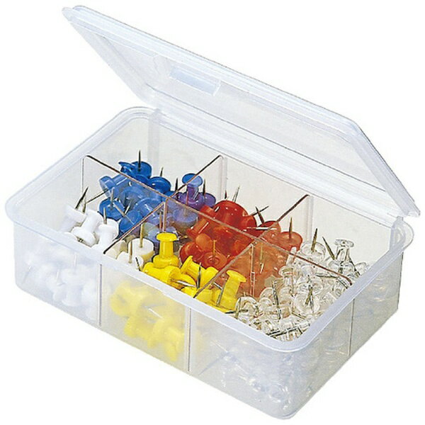 ■用途に応じて4つの種類から選べるプラスチック画鋲。【仕様】・種類： ダルマタイプ・入り数： 120本