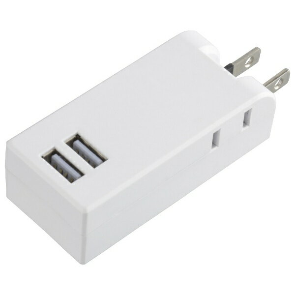 【 特 長 】● スマホ2台を同時充電できる、USBポート付安全タップ● 本体丸ごと耐熱性PBT樹脂採用● 持ち運びにも便利なコンパクトサイズ● USB過電流保護機能付き● トラッキング火災防止プラグ【 仕 様 】■ コンセント：2個口■ ...