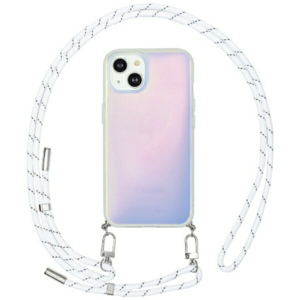 裏面を覆うiPhone15、iPhone14、iPhone13兼用のストラップループ付きケースです。PC+TPU一体成型のハイブリッド構造による耐衝撃タイプ。キズを防ぎ、軽微な振動や衝撃から守ります。持ちやすさを追求した形状とTPU素材特有...