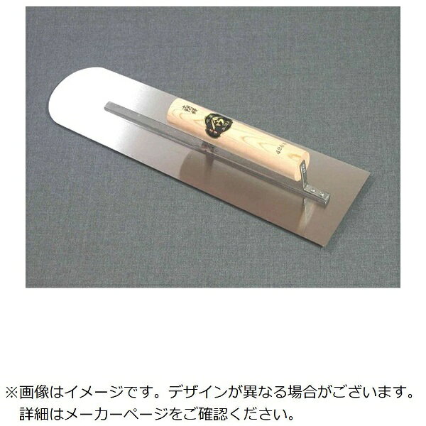 0.7m/m厚の本焼のカシメ式土間鏝です。モルタルがよくしまる土間鏝になっています。厚板リベット止め特殊鋲使用（強度UP）全長；360mm本体寸法L（mm）×本体寸法W（mm）×本体寸法H・D（mm）：360×100×70本体重量（g）：455