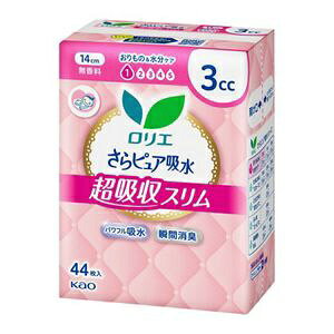 もしもの時も安心な女性のおまもり「さらピュア吸水」から、頼れる超吸収スリム。安心も快適もよくばった「きちんと設計」だから、薄さ1．9mmなのに「パワフル吸水」。あっ！と思った瞬間にすぐにさらさら。さらに「瞬間消臭」でニオイもすばやく閉じ込め...