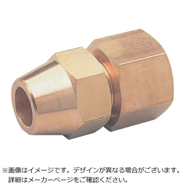 【用途】・銅管用継手。・フレアー加工銅管とネジ配管の接続に。【仕様】・流体温度（℃）： −50〜150℃・使用圧力： 3.45MPa・使用流体： 水、空気、油、他材質に悪影響のない物