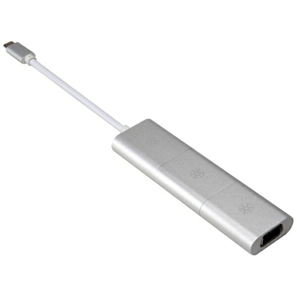 USB 3.1 Type-CからMiniDP / HDMI / VGAに変換するコンビネーションアダプタ■Thunderbolt 3 Type-Cインタフェース対応■最大4096 x 2160 (4K x 2K)の4K高画質出力■3つのモジ...