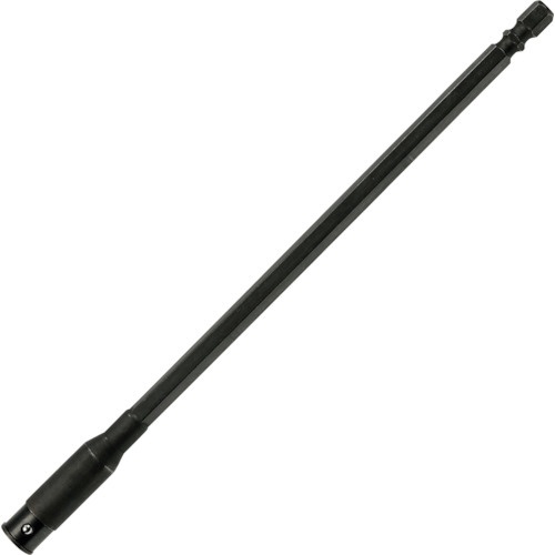 ■貫通ドライバーなどに取り付けて叩いて使える、タフネス構造のエクステンションバーです。■電動インパクト18Vに対応しています。■スリムヘッドで狭い場所での使用に便利です。【用途】・対辺6.35mmの六角軸ビットやドリルの延長に。・貫通ドライ...