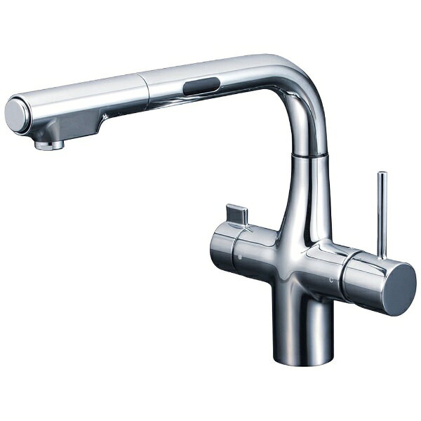 ●ビルトイン浄水器用シングルシャワー付混合栓（センサー）。