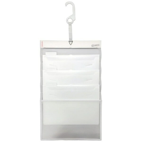 エセルテ A4ソーテッド3段持ち運びもできる壁掛け収納フォルダ！背の低いデスクや受付スペースなどの吊り下げに便利な3段タイプ引っ掛けて吊り下げればすき間にも使えるので、場所を取らずに書類をすっきりと整理できます。たたんで持ち運べるブリーフケ...