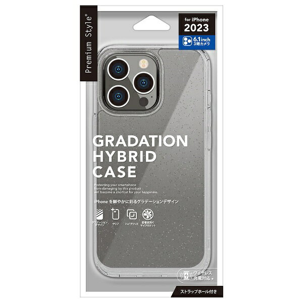 グラデーションカラーがiPhone本体を一段とオシャレに魅せるiPhone 15 Pro用 グラデーションケースです。ケース背面は煌びやかなグラデーションカラー・ラメ加工でiPhone本体をより一層、高級感ある装いにします。耐久性のあるポリ...