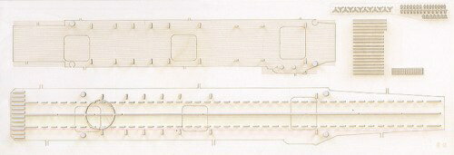 1/700 蒼龍専用の甲板シートです