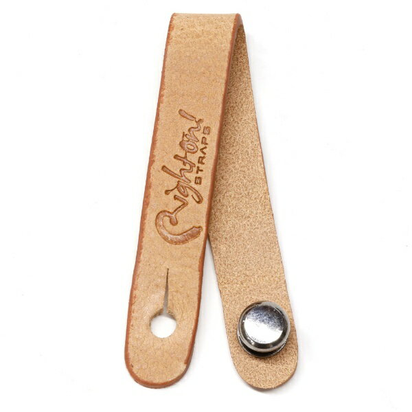 STRAP LINK（ストラップリンク）本格的なレザーを使用したアコースティックギター、アコースティックベース、ウクレレ用のストラップボタンです。サイドの裁断面にコバ塗りを施し、素材と仕上げにこだわって高級な質感を追求しました。 ヘッドスト...