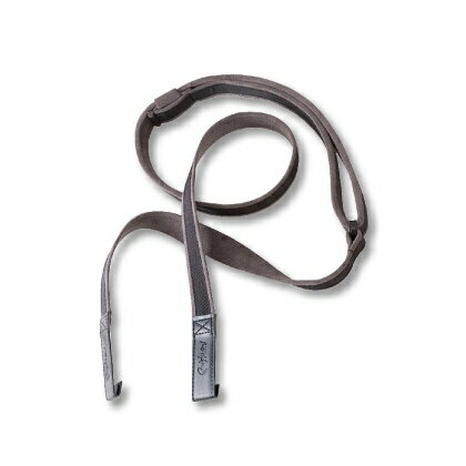 CLASSICAL-DUAL-HOOK（クラシカルデュアルフック）本体に加工を施さずにストラップ装着が可能です。シンプルなデザインの「Black」。