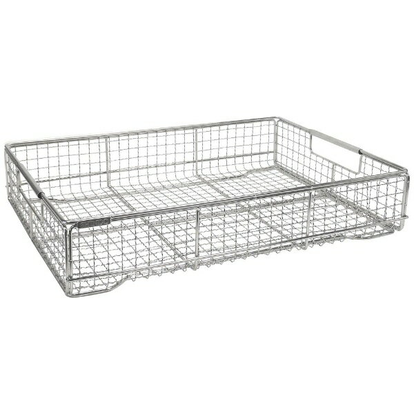 ●アミ端部に直接指が触れることを極力なくした安全設計で、けがを未然に防止します。●取っ手は可動式で、持ち運ぶ時も収納する時も使いやすく、スッキリとしたデザインです。●スタッキング可能。効率的な収納ができます。