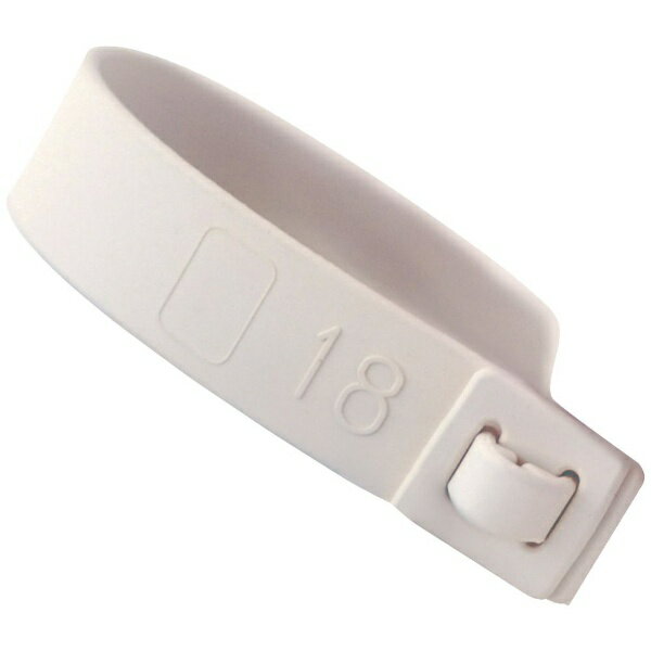 ●とても柔らかな素材を使用しているので、赤ちゃんの肌を傷つけません。●ベルト装着後も、足首の太さに合わせてサイズを調節することができます。●表示番号は1〜120番（4・9番などの欠番あり）で、100本入です。●新生児用バンドと母用リング（指...