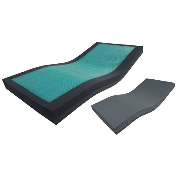 ●「頭肩」「腰お尻」「脚」の3ポジションの硬さを、設定できます。●厚さ5cmのジェルを下段に、厚さ2cmのジェルを上段に組み合わせた構造。2段構造ジェルであらゆる荷重、動きに対して柔軟に形状を変化させ力を吸収し、体への負担を限りなく減らします。