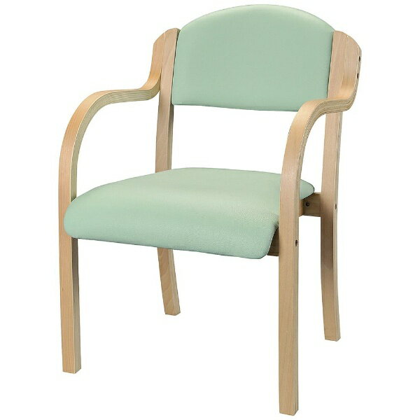 ●シンプルなスタンダードタイプの木製チェアです。●お手入れがラクなポリ塩化ビニール仕様。●4脚までスタッキングが可能です。