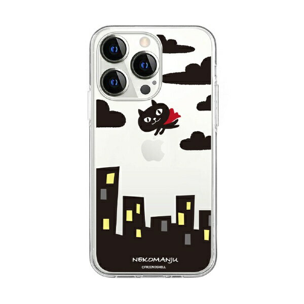 ユニークな「ネコマンジュウ」の公式ライセンス品。着脱しやすいソフトクリアケース。