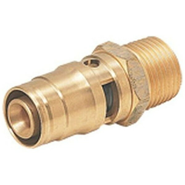 水栓アダプター おねじ Sタイプ継手 フレキ管用 ねじR1/2・架橋ポリエチレン管適合サイズ13 1個です。※対応型番をご確認のうえ、お買い求めください