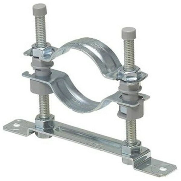 排水管用支持金具 レベルマスター スチールベース 適合管外径φ60〜63/高さ調整範囲48〜100 10個です。※対応する配管サイズをご確認のうえ、お買い求めください