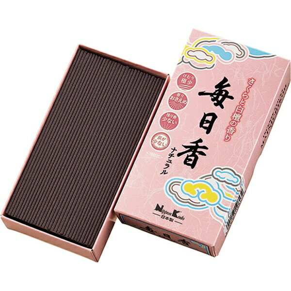 毎日、自然な使い心地現代の生活ニーズにこたえる、新しい「毎日香」。いつの時代も変わらない、四季を感じる心、ふるさとを愛する心に寄り添いながら毎日の暮らしにそっと融け込むナチュラルな使い心地のお線香です。＜香りの特徴＞うららかな春風にふかれ、...