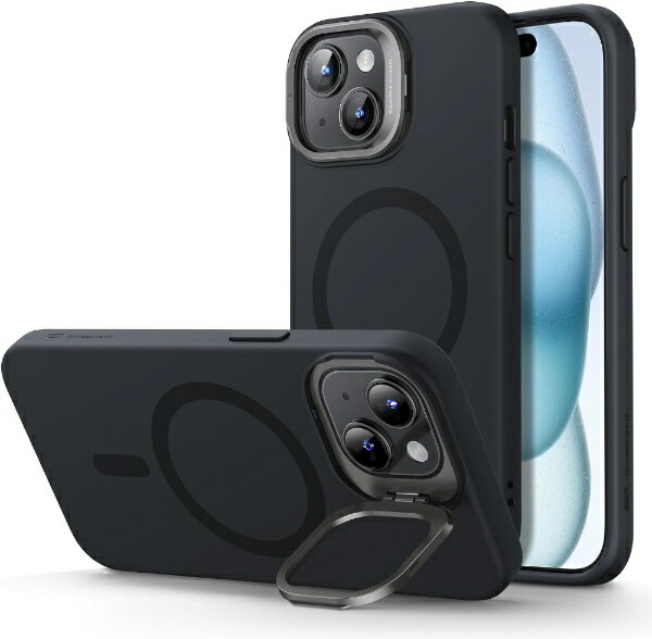 【対応機種】 iPhone 15 Plus専用です。カメラレンズフィルムや内蔵カメラレンズフィルムは含まれません。 【より強力な磁気吸着】 1,200 gの吸着力を持つ強力な内蔵磁石により、素早く簡単にワンタッチでワイヤレス充電が可能で、M...