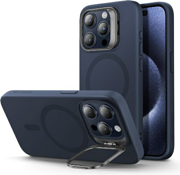 【対応機種】 iPhone 15 Pro 専用です。カメラレンズフィルムや内蔵カメラレンズフィルムは含まれません。 【より強力な磁気吸着】 1,200 gの吸着力を持つ強力な内蔵磁石により、素早く簡単にワンタッチでワイヤレス充電が可能で、M...