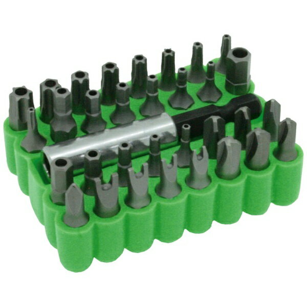 世界のネジに対応出来る携帯用特殊ビットセット。