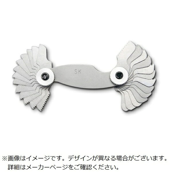 ■おねじピッチに沿わせるだけで、ねじピッチが簡単に確認できます。■リーフにピッチ数が記してあります。【用途】・一般ねじのピッチ測定に。【仕様】・タイプ： ミリ・組数（枚）： 28【材質／仕上】・ゲージ： 機械構造用炭素鋼【セット内容／付属品...
