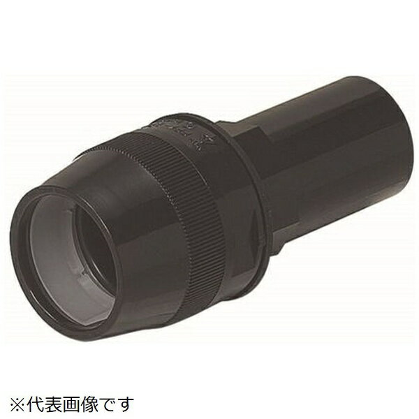 ●入数（個）: 10●色: 黒●適合管: ミラフレキMF22⇔VE管22●寸法φD1/φD2/L（mm）: 30/44/99●防水型●ミラフレキMF用●※ケーブル工事にご使用ください。