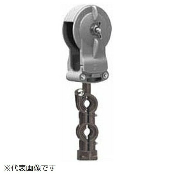 ●入数（個）： 1●仕様： メッセンジャーワイヤー用●10型●メッセンジャーワイヤーφ5〜φ16mm以内用（14平方ミリメートル〜150平方ミリメートル）●適合ケーブル径（mm）： φ10〜φ20●吊り数： 2●サイズ（H/P）： 208/...