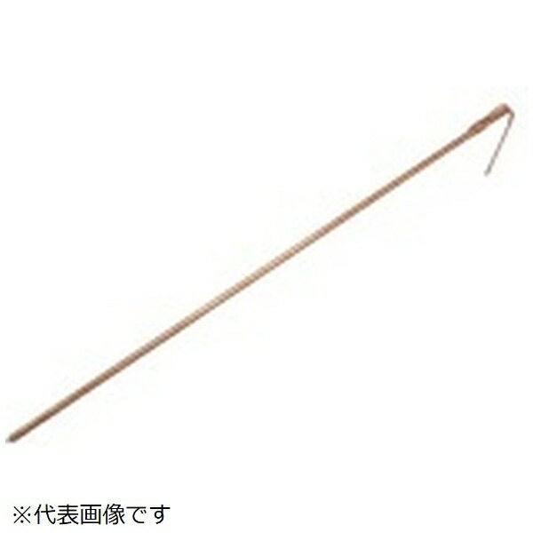 ●入数（本）： 1●種類： B−5（上）●銅被覆厚： 0.5●リード線サイズ（mm2×mm）： 8×300●重量（g）： 974●D（mm）： φ10●L（mm）： 1500●工法： 単独●地中への打ち込みに十分な強度を備えています。