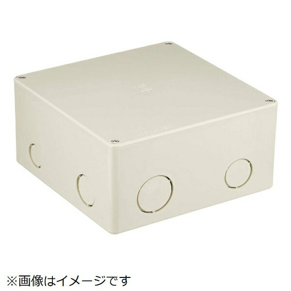 ●入数(個):1●色:ベージュ●寸法(タテ×ヨコ×フカサ)(mm):200×200×100●板厚:4●側面ノックアウト径:(φ27.5・φ35)×2、(φ35・φ43)×2●落下防止ねじ使用●高耐候性●耐衝撃性HI●国土交通省仕様適合品●高...