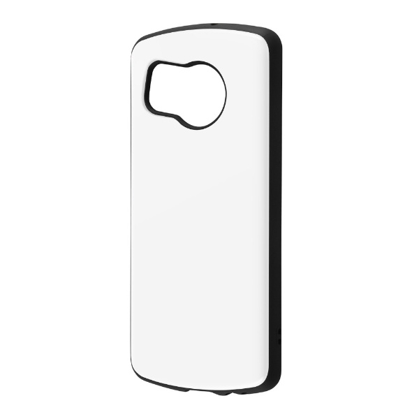 衝撃をやわらげるTPU×鉛筆硬度3Hで傷に強いポリカーボネート。ケース上部と下部は衝撃をやわらげるエアクッション構造。ケース内側は衝撃から端末を護るハニカム構造。画面を下向きに置いても傷が付きにくい。