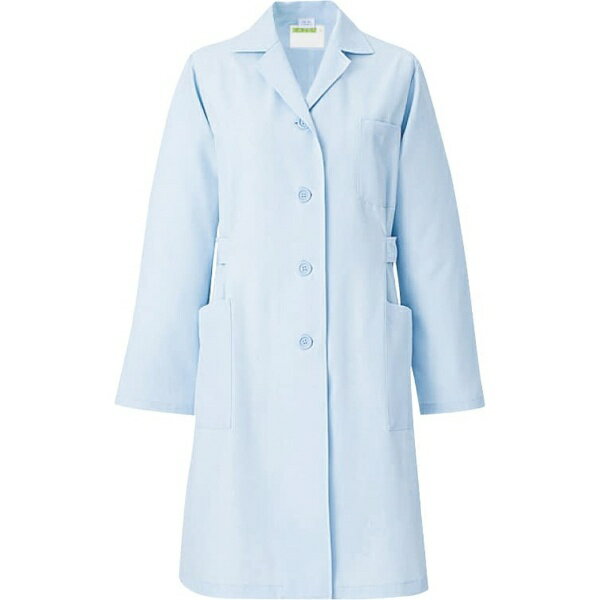 ●美しいシルエットが印象的なウエストベルト付きハーフ丈コート。●右腰ポケット内に携帯、PHSポケット付。