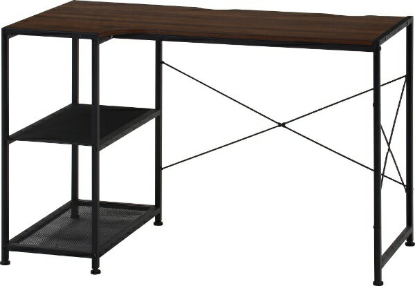 余分な装飾をなくしたシンプルなデザインで、飽きずに長く使える多目的デスクです。作業が捗るL字型天板はPCデスクとしても、勉強や作業をするのにも快適です。背面側の天板はコード用の切り欠き付きで、ぴったり壁付けして使用できます。収納ラックは天板...