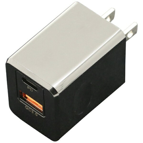 USB PD(Power Delivery)、QC3.0(Qualcomm Quick Charge 3.0 Technology)対応で端末機器に応じて出力自動切換し、スマートフォンやタブレット等使用可能です。最大2台の機器を同時充電可能...