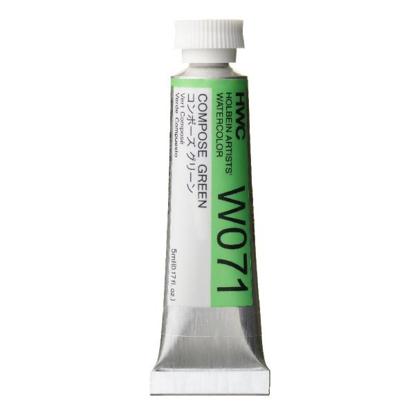 ホルベイン 透明水彩絵具 2号 5ml 単色特徴・高濃度水を加えて幅広い色の変化が活用できます。・適度ななじみ極端に紙にしみ込まないので描きやすいです。・発色が鮮明厳選された顔料の美しさがそのまま画面に定着します。・優れた耐光性褪色の少ない...