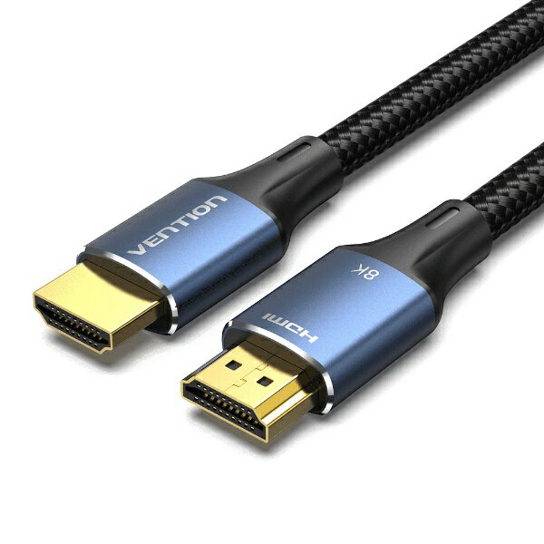 【商品詳細】ブランド：VENTION商品名：HDMI Male to Male 8K HD Cable色：ブルーHDMI ver：HDMI2.1インターフェイス：金メッキ解像度：1080P@160Hz/2K@144Hz/4K@120Hz/8...