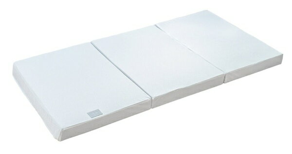 POINT1：からだを優しく包み込む六角形スリット上層の高反発素材に施した独自の六角形スリット加工が、からだのラインに合わせて優しく包み込み、圧力負荷を軽減させます。POINT2：軽量三つ折りタイプ従来のファセットマットレスに比べ※約30％...