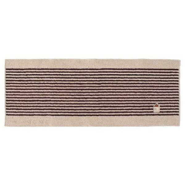 ナチュラルテイストなデザインのキッチンマット■生成りのベースにレッド、ブラウンのボーダーをデザインしたマット「カーサ」。■ナチュラルなトーンでまとめたお家のインテリアとも馴染みやすいデザインにしました。■インテリア雑貨の中でも人気のおうちモ...