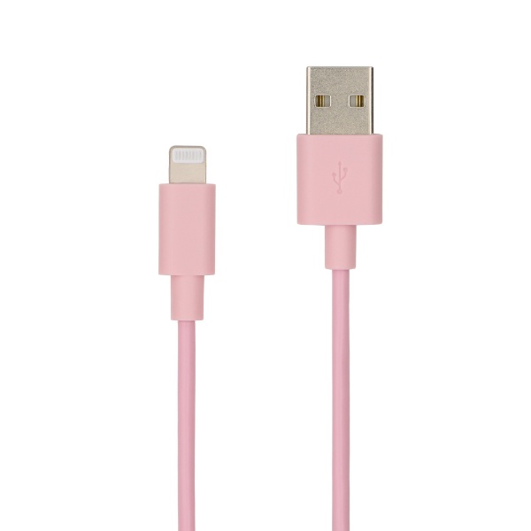 Apple認証のLightningケーブル。最大2.4A出力対応でスマホやタブレットの高速充電に最適。