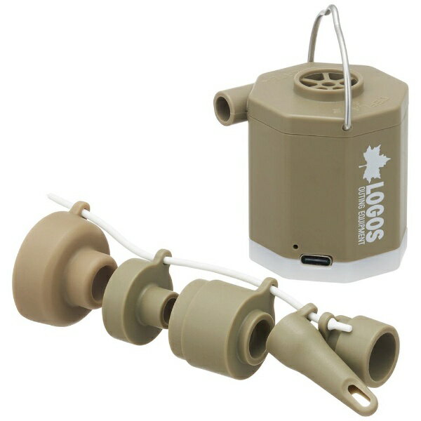 空気の注入&排出両方に対応!ポケットに入れて持ち運べる超小型電動ポンプ超小型ながらも空気圧0.5psi※とポンプとして十分な能力を備え、エアベッドなどの空気の追加注入や排出時に便利な電動ポンプ。5種類のノズル付きで、様々なバルブに合わせて使...