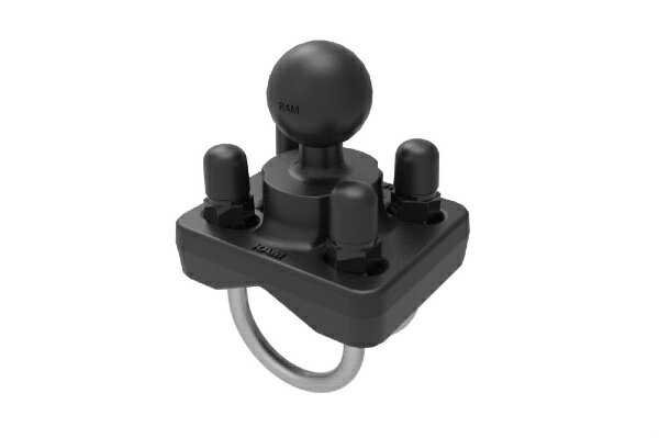 色[カラー]：ブラックサイズ：1インチボール重量[グラム]：204材質[素材]：高強度アルミニウム(Marine-grade aluminum)仕様：ステンレスボルト内容量[数量]：1個付属品：1/4inch-20 U字ボルト(φ25.4〜...