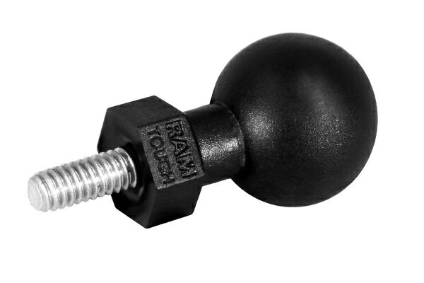 色[カラー]：ブラックサイズ：1インチボール重量[グラム]：37材質[素材]：高強度複合材(High strength composite)、ステンレス(Stainless steel)、 thread仕様：M8-1.25x8mmネジ付内容...