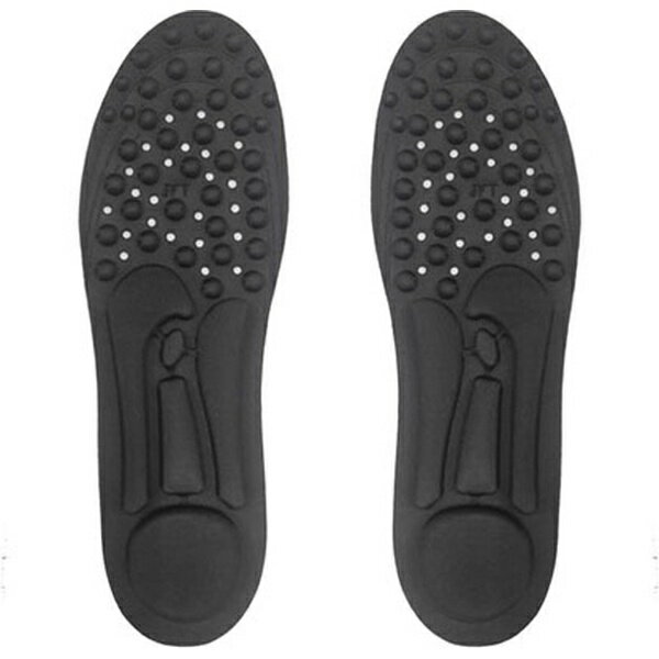 踵にエアクッションを設置し、指圧効果をもたらします。踵に圧力がかかると足裏全体に圧力が分散されます。通気性がよく、足汗を改善、快適感をキープ。