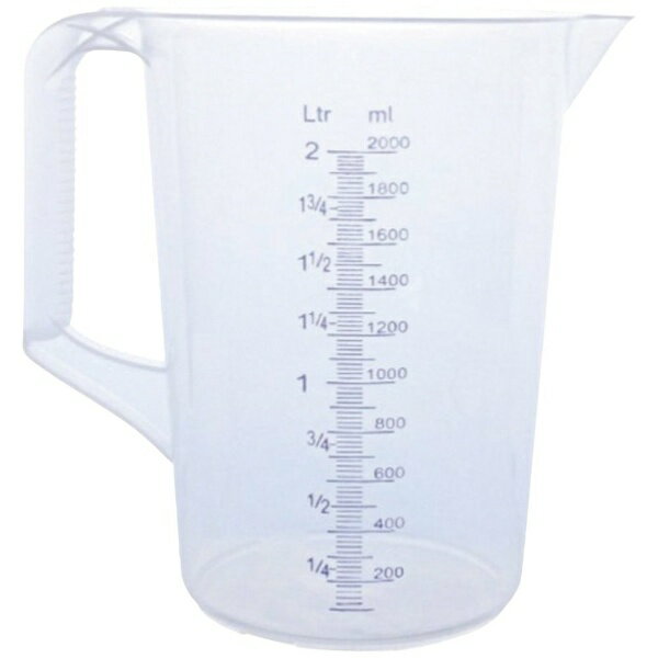 ●耐熱温度95℃0.25?のみ目盛は透明線になります。半透明で内容物と目盛りが分かりやすい優れたデザインと機能