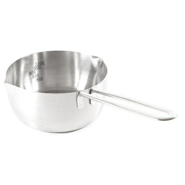 対面側に目盛を付けたので計量しやすい。