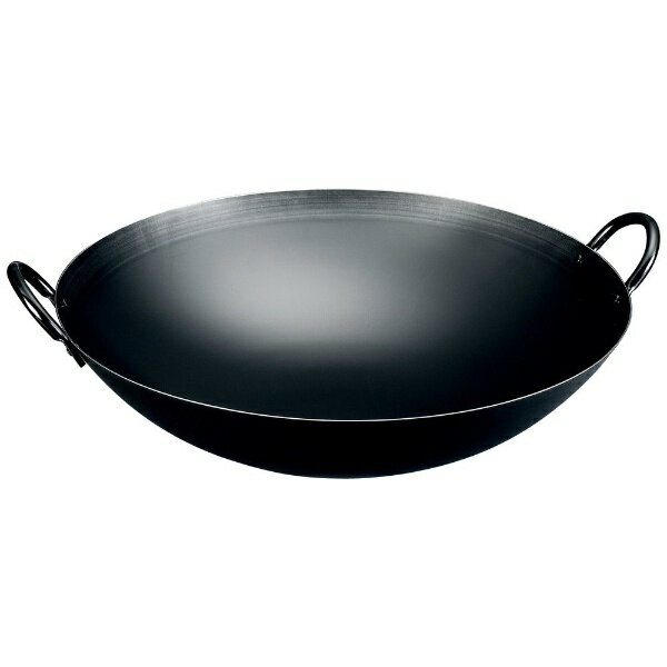 プロ仕様の本格中華鍋。ハードな使用にも耐えられる高耐久性。神田鉄鍋シリーズ