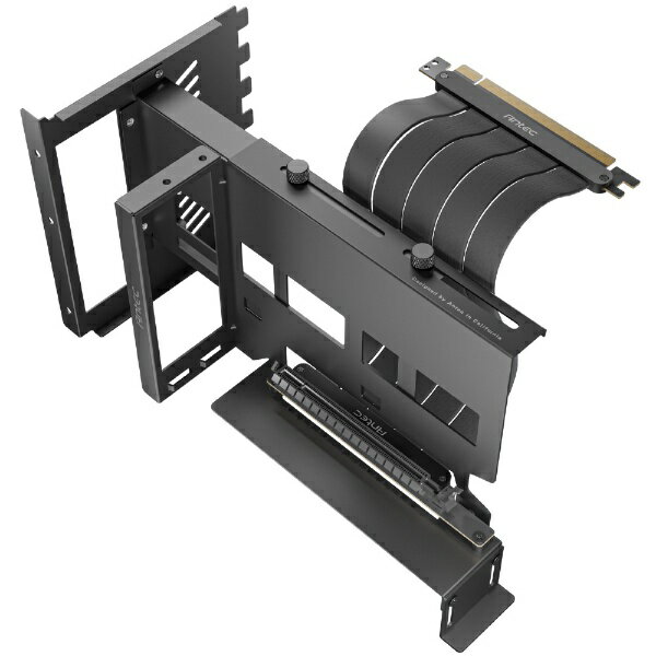 ■グラフィックカードの可動式縦置きブラケット＋ライザーケーブルAT-ARCVBは、Antec製PCケースに対応する可動式のグラフィックカード縦置きブラケットとライザーケーブルが一体になった製品です。最大2スロットのグラフィックカードを対応ケ...